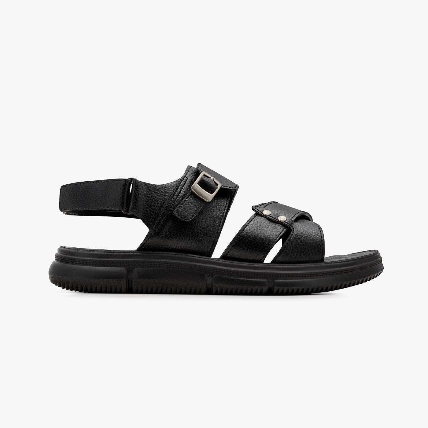 Buy Men Sandals - Snug-Fit Black – Comfortable & Stylish | – Ndure.com