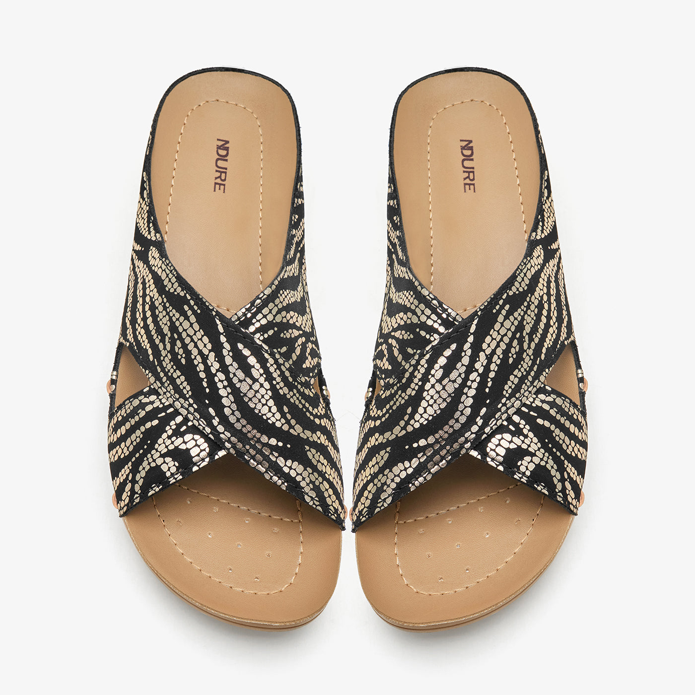 Buy Women's Slides - Women's Cross Strap Slides W-PL-WNF-0011 – Ndure.com