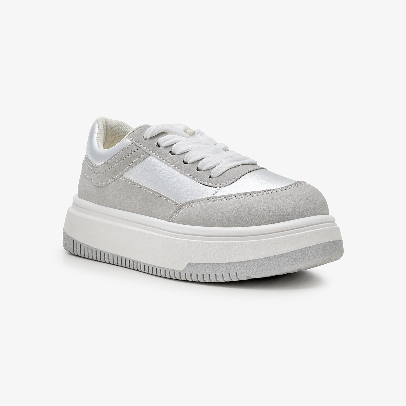 Buy Girls' Sneakers - Girls' Metallic Effect Platform Sneakers G-SN-BRB ...