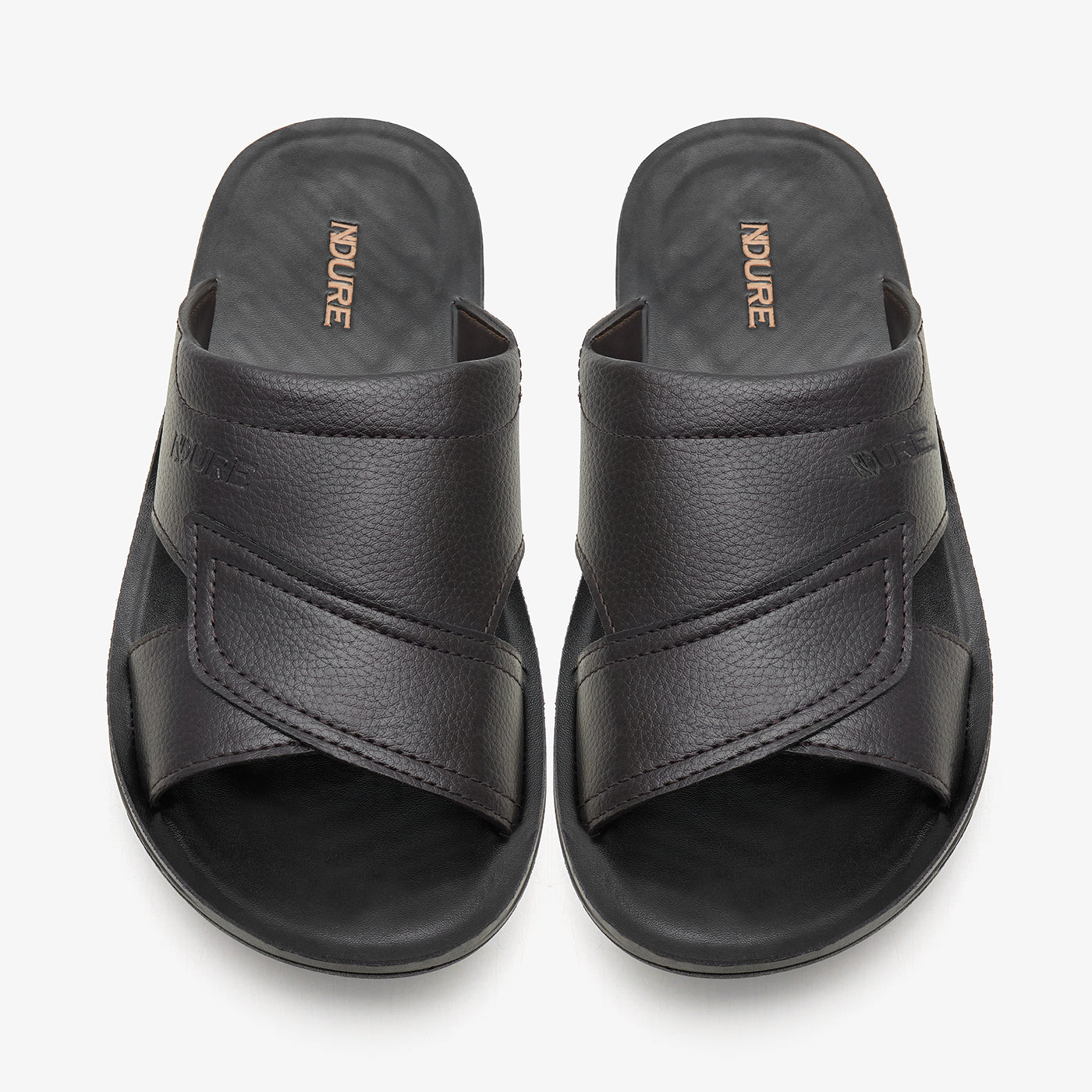 Buy Men's - CHAPPAL - Men's Cut-out Strap Slides - M-TH-ARC-0066 ...